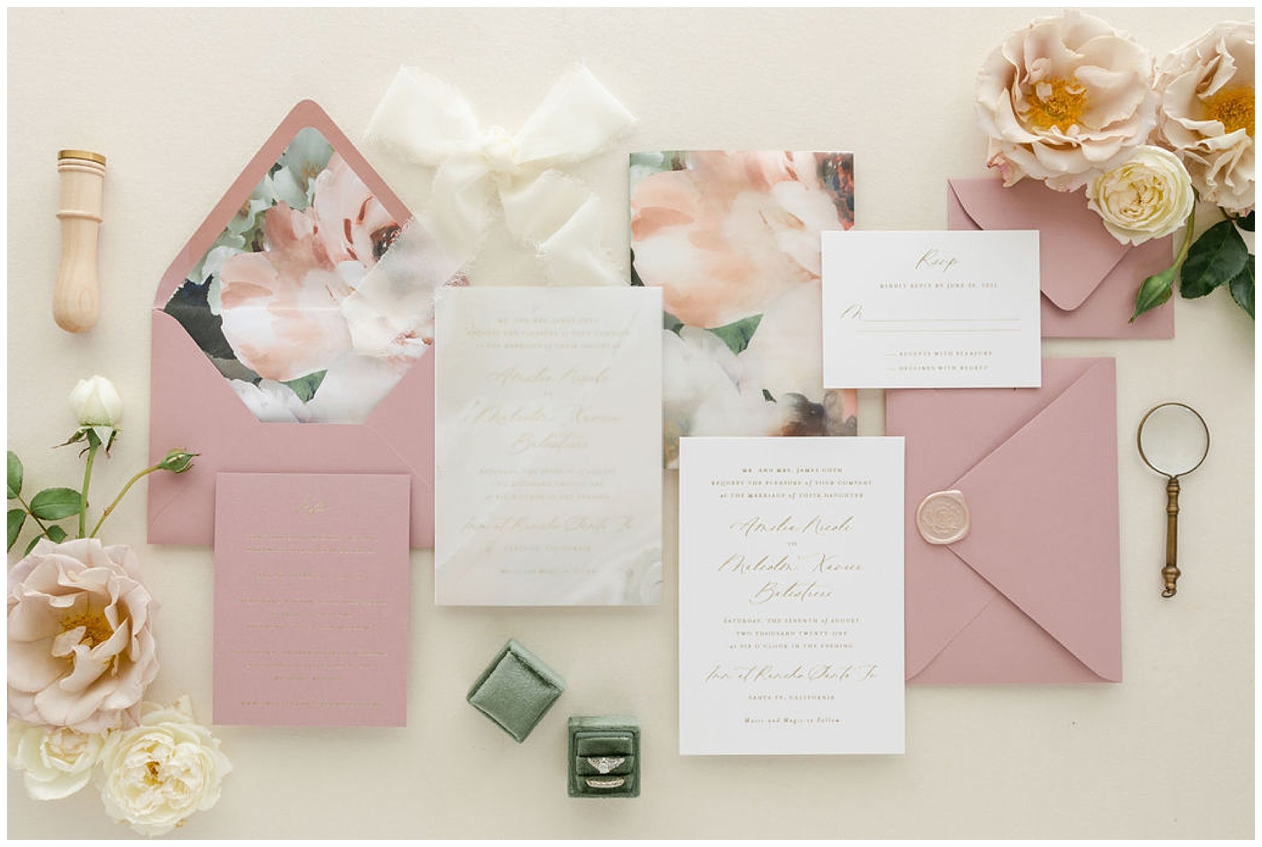 The Best Wedding Invitation Embellishments For Your Stationery Suite