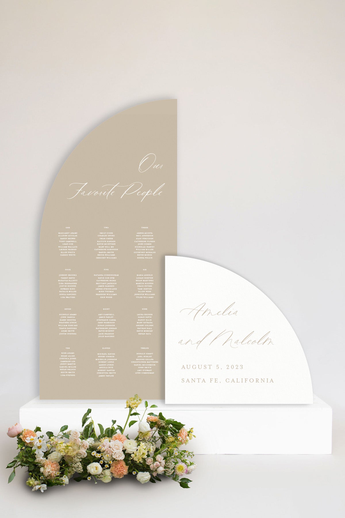 Arch Wedding Signs | Lily Roe Co.