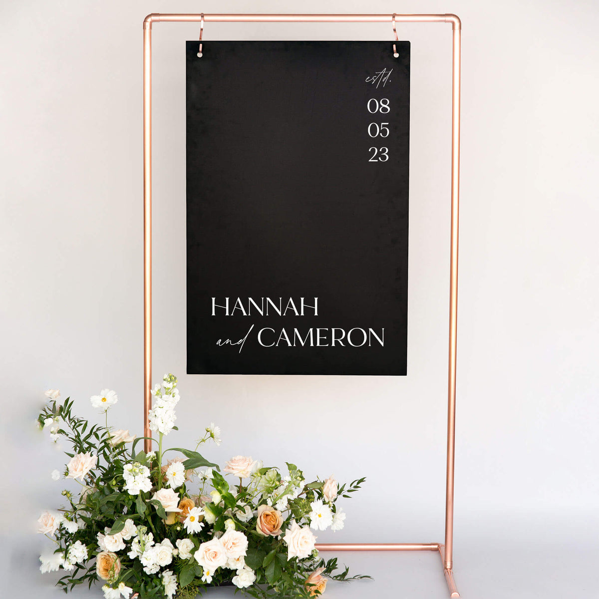 Unique Wedding Welcome Sign | The Hannah II