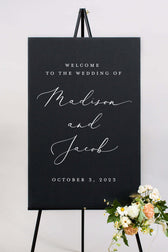 Wedding Welcome Sign | The Madison