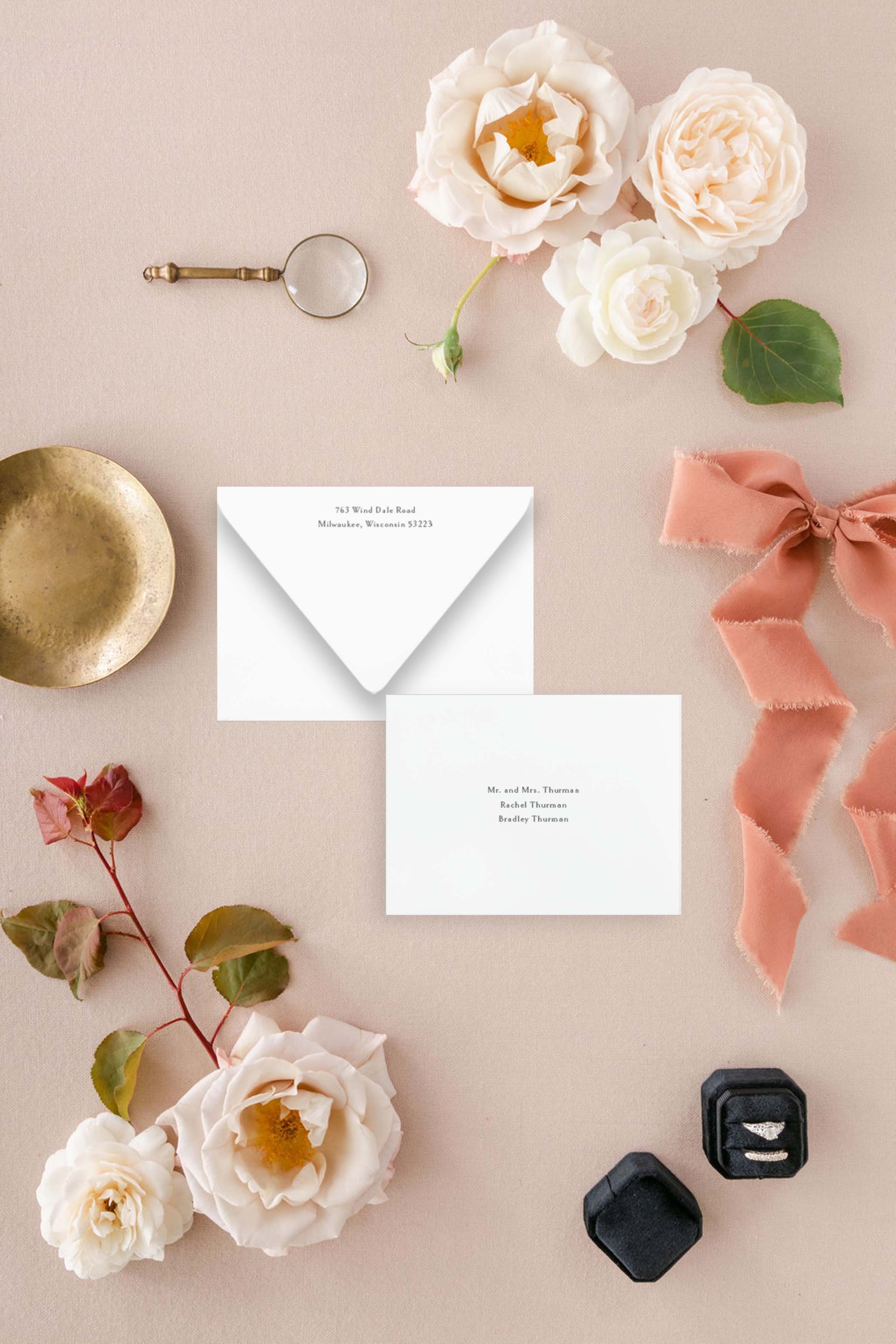 Double Envelopes (Inner & Outer Envelopes for Wedding Invitation Cards)